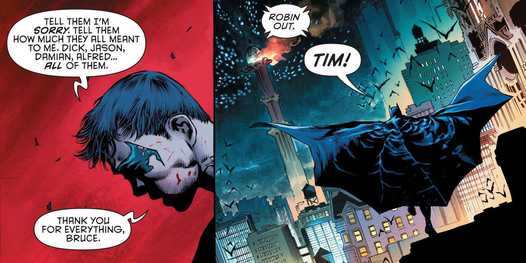 Batman Rebirth: Another Robin Falls