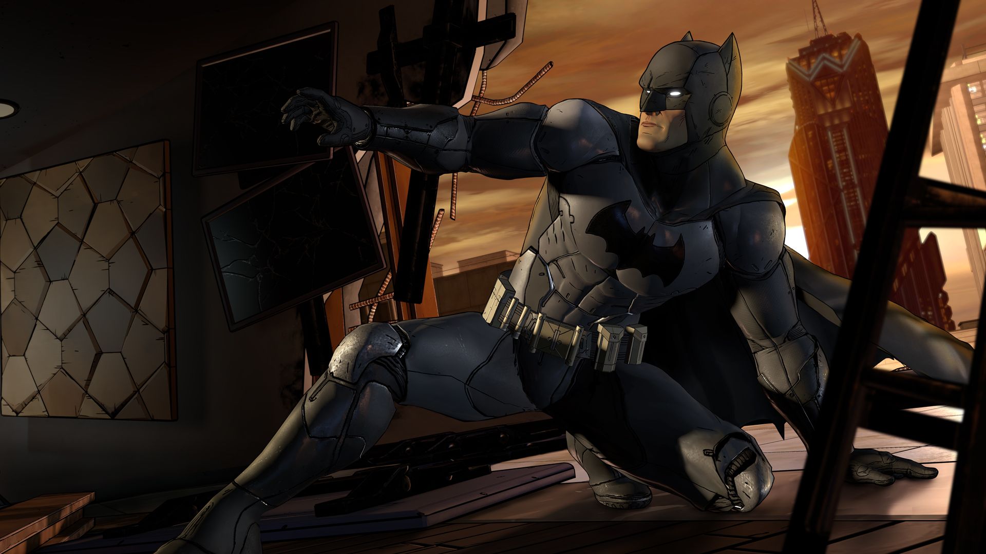 Telltale's Batman Episode 2 Stills: Penguin, Blockbuster & More