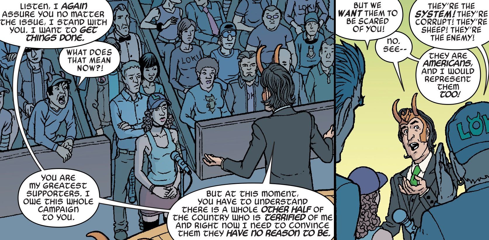 President Loki: Marvel's Take on Donald Trump?