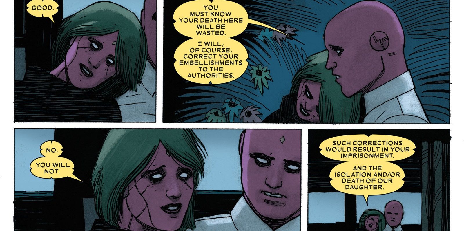 Marvel's Vision Comic Ends in Tragedy For [SPOILER]