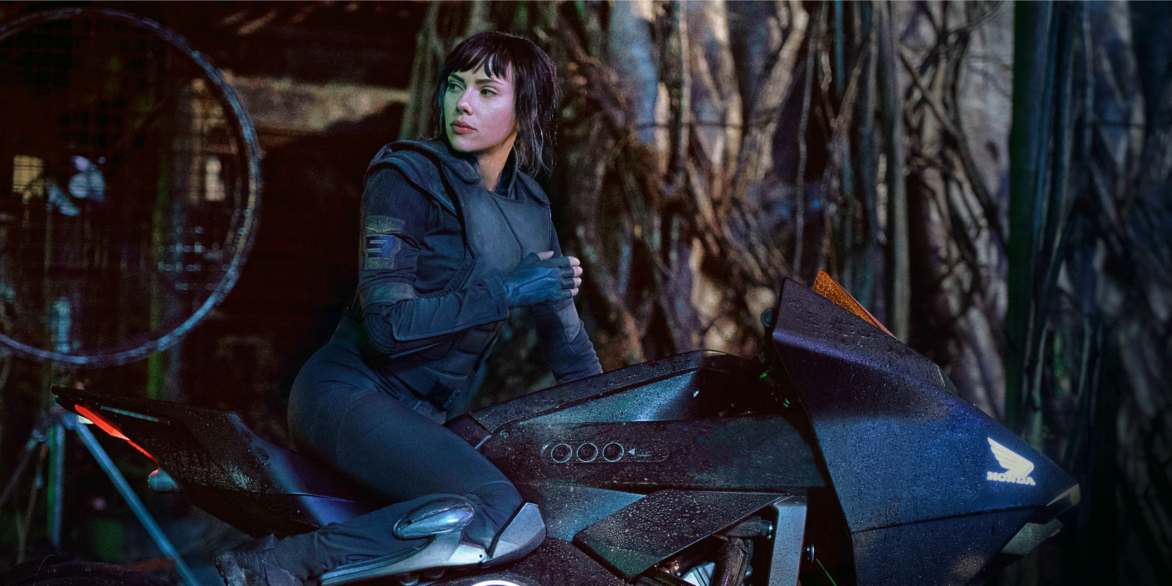 Ghost in the Shell Image: The Major Gets a New Ride