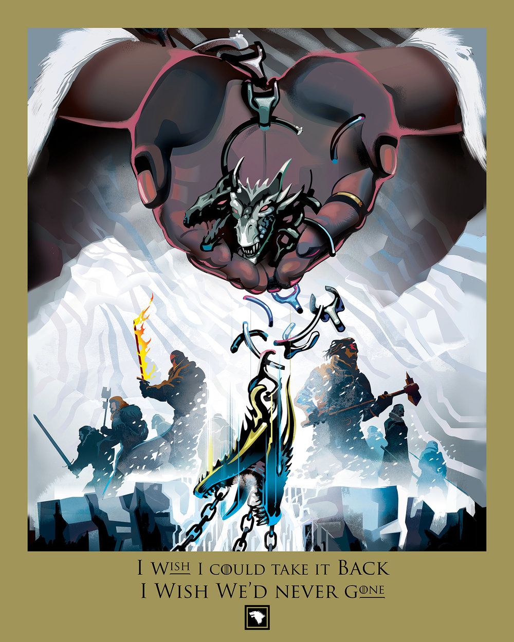 New Game of Thrones 'Beautiful Death' Artwork