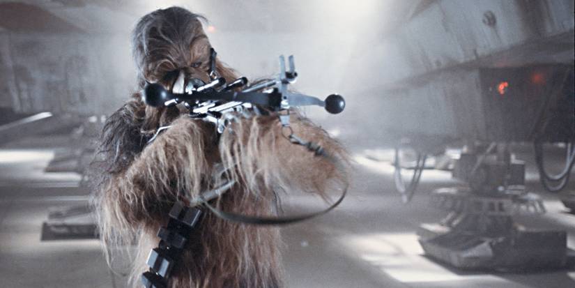 "It's The Bowcasters That Scare Me": Chewbacca's Greatest Weapon ...