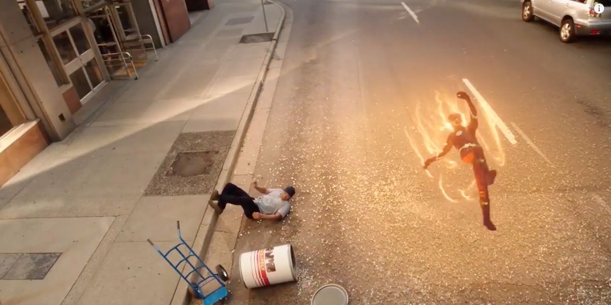 The Flash Battles Hazard in 'Luck Be a Lady'