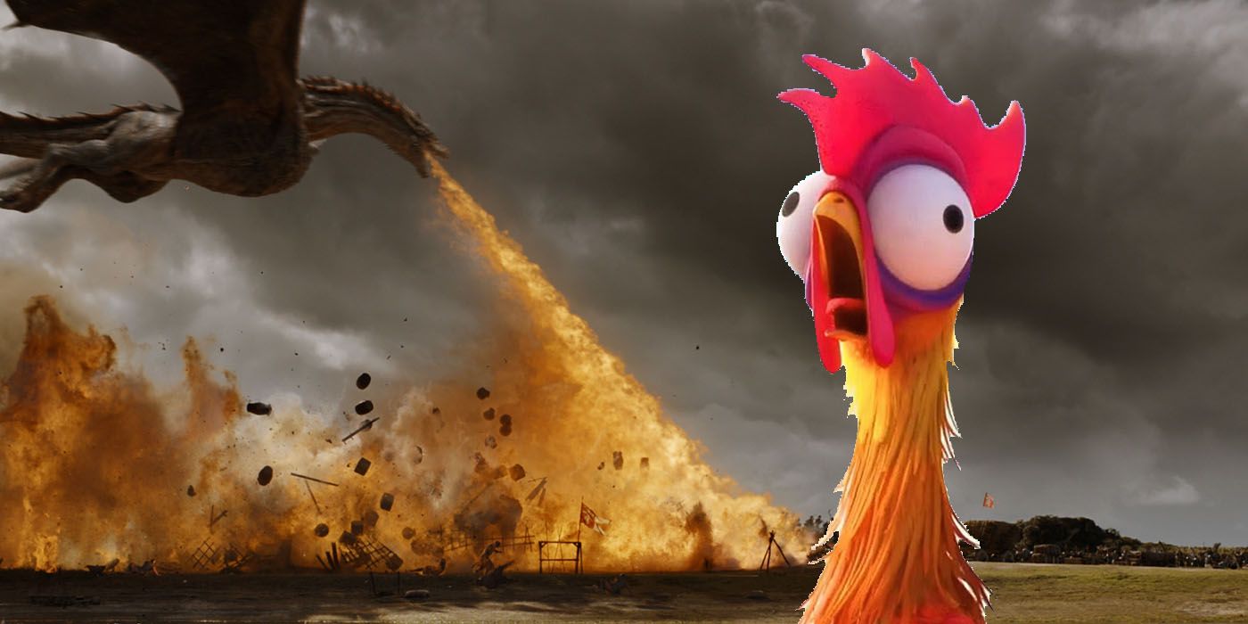 Game of Thrones' Dragons Are Based on Chickens
