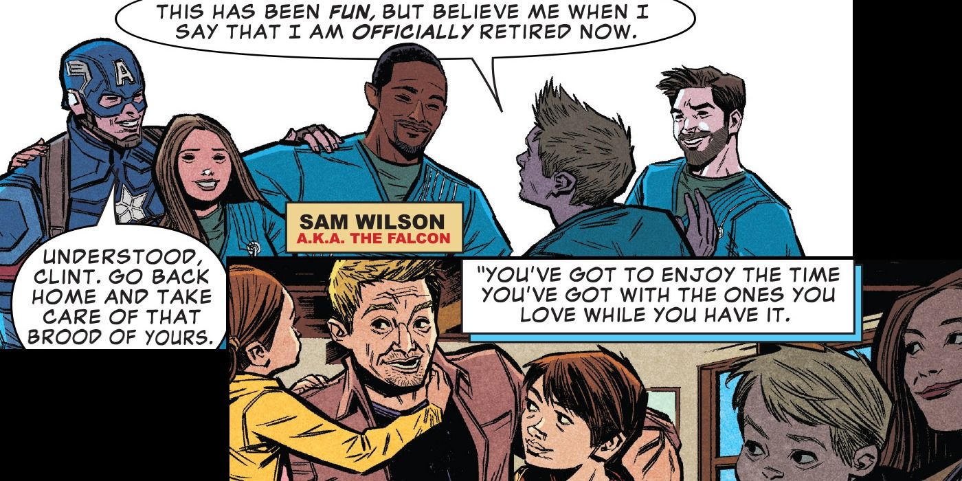 Hawkeye Is Retired At The Start of Infinity War