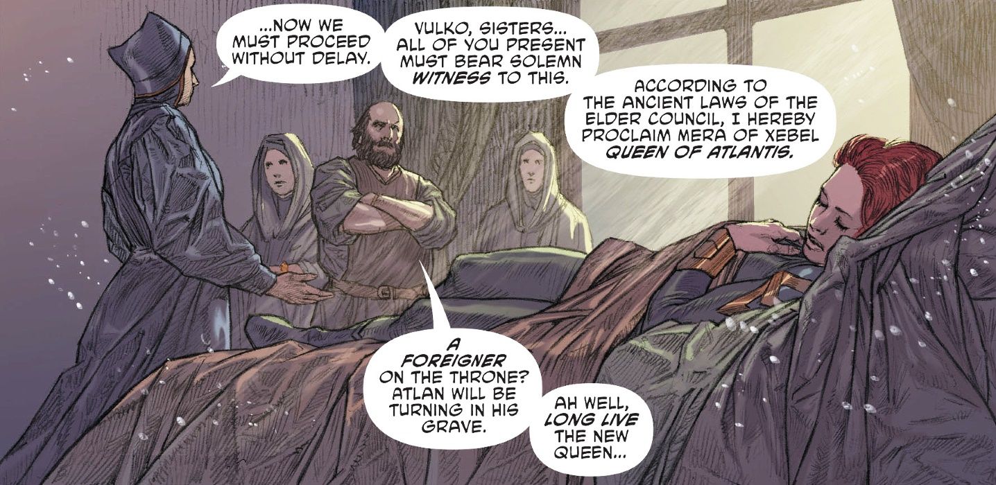 Mera Becomes Queen of DC's Atlantis (Without Aquaman)