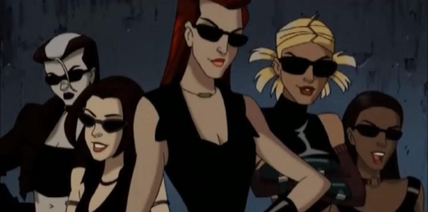 X Men Evolution Rogue And Gambit Kiss Jean Grey X Men: Evolution Rogue