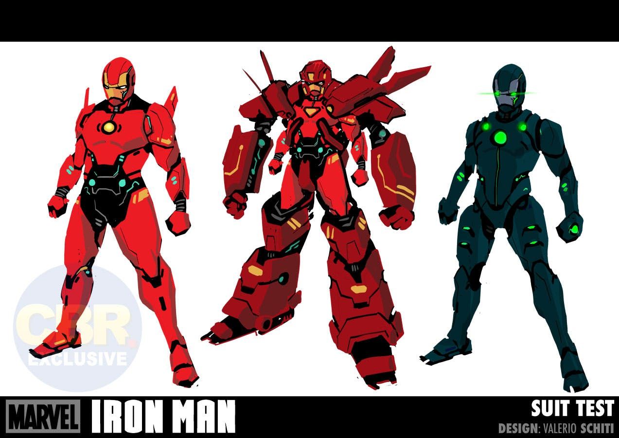 New Iron Man Armor Designs Revealed, 'Hundreds' To Come