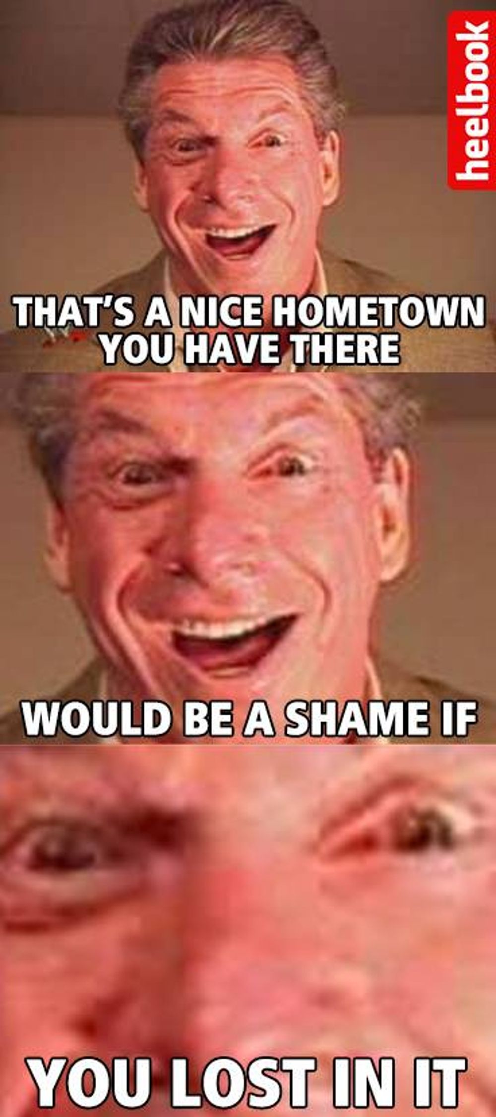 Vince Mcmahon Lachende Meme