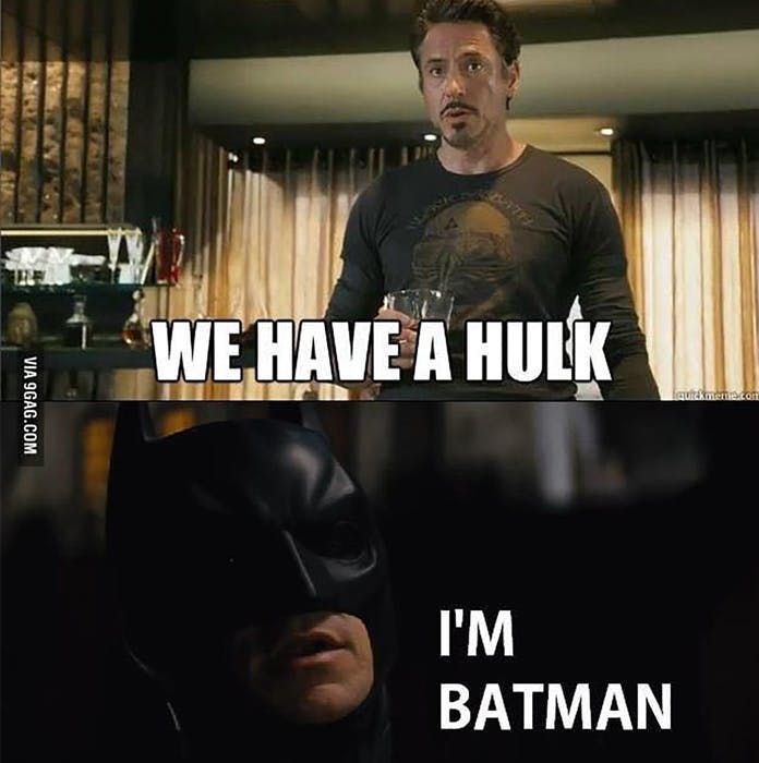 Batman Iron Man Memes