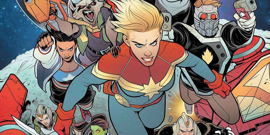 Captain Marvel Concept Art Shows Carol Danvers & Nick Fury