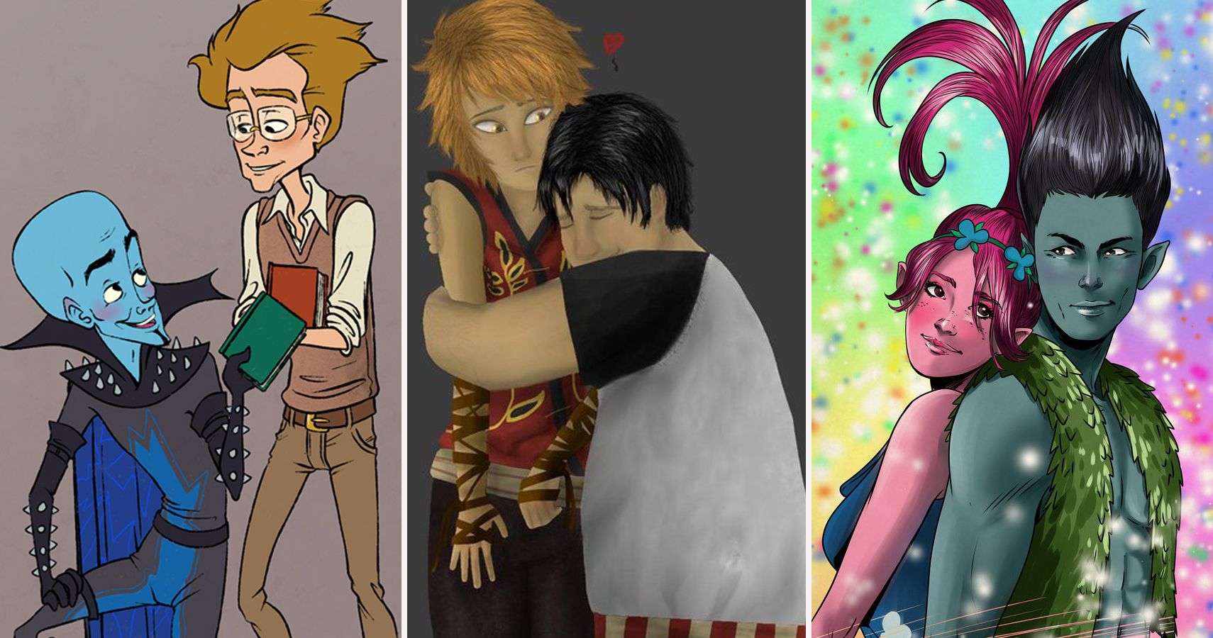 20 Fan Redesigns Of Unexpected DreamWorks Couples