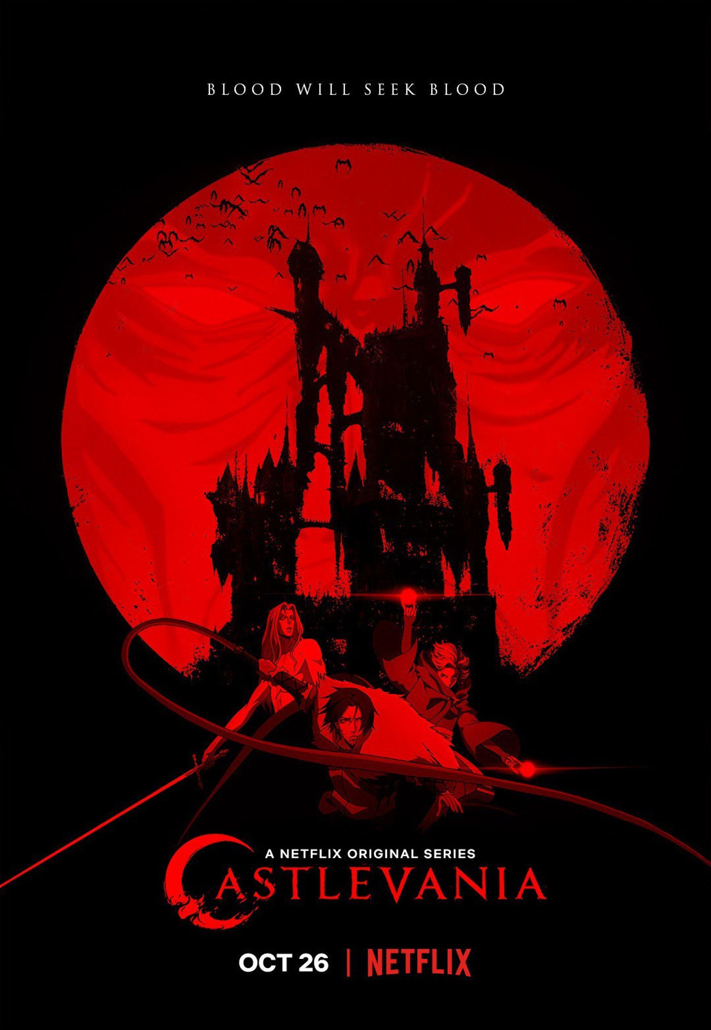 Netflix's Castlevania Gets a Bloody Season 2 Poster