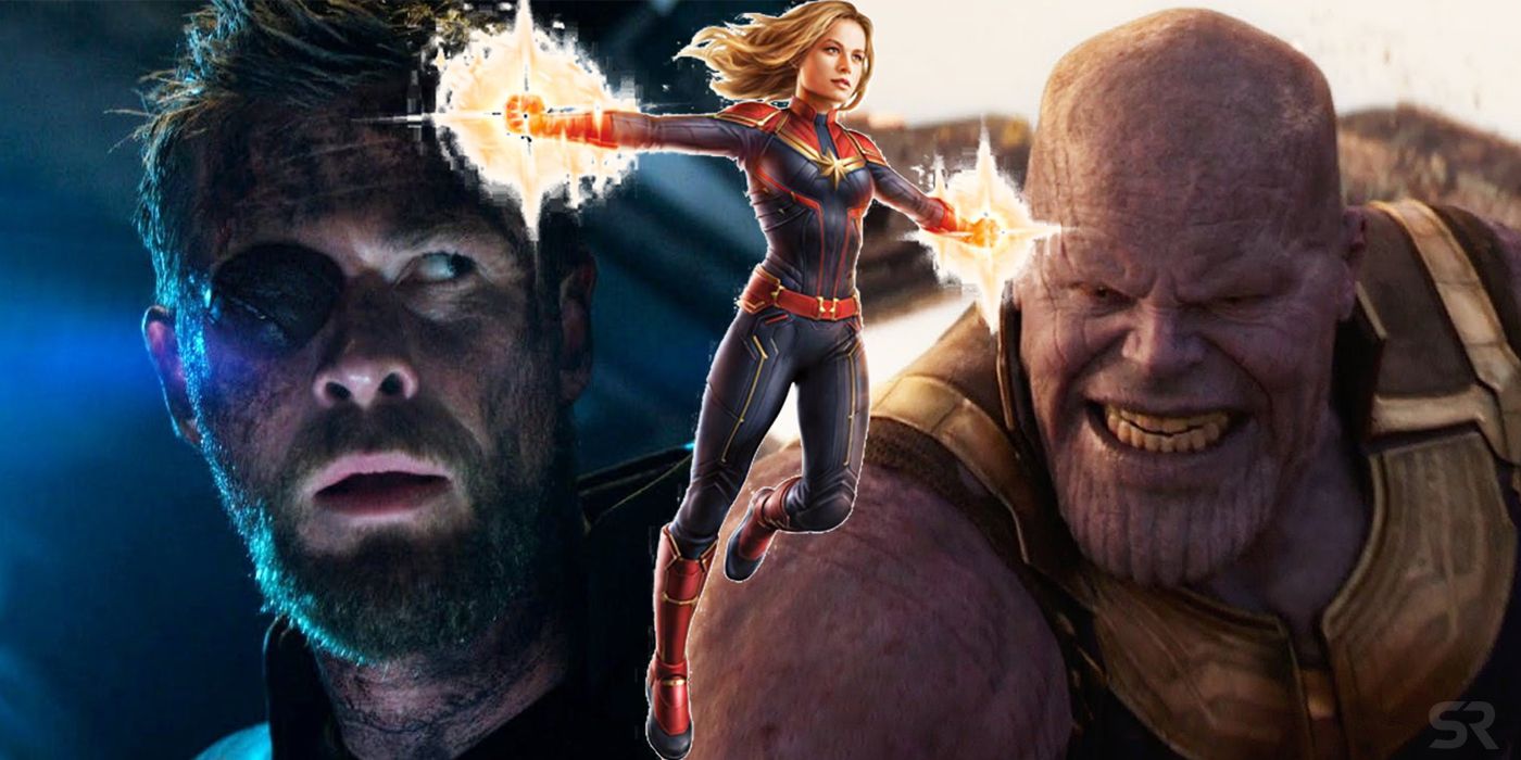 Captain Marvel Saves the Day in Avengers: Infinity War Fan Video