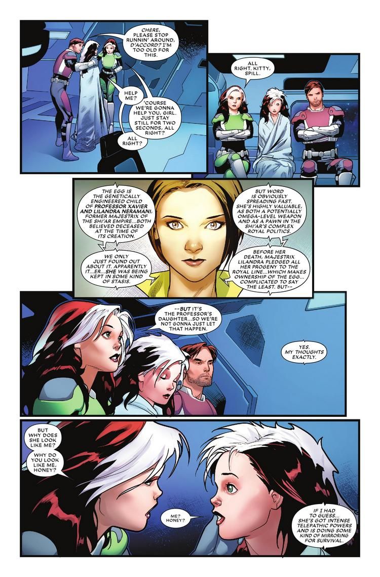 X-Men Comics Introduce Professor X's Alien Daughter