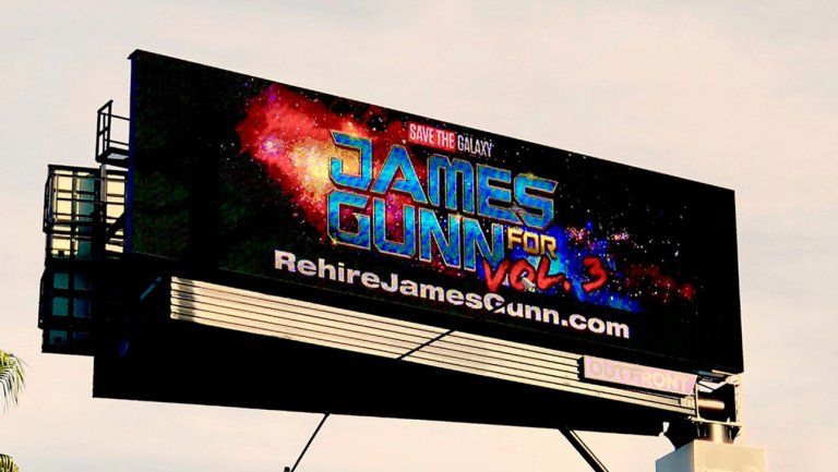 Guardians of the Galaxy 3: Billboard Demands Disney Rehire James Gunn