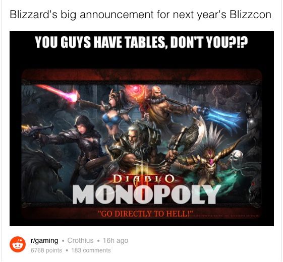 Diablo Immortal Memes Commemorate Blizzard's Failure At BlizzCon