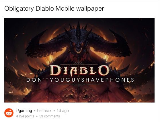 Diablo Immortal Memes Commemorate Blizzard's Failure At BlizzCon