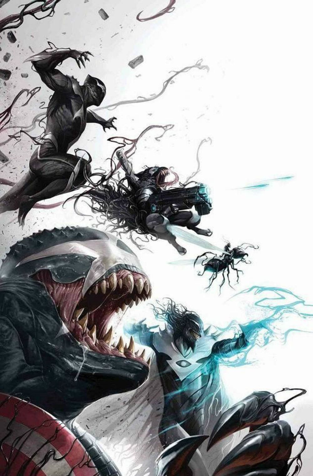 20 Marvel Characters Venomized By Fans
