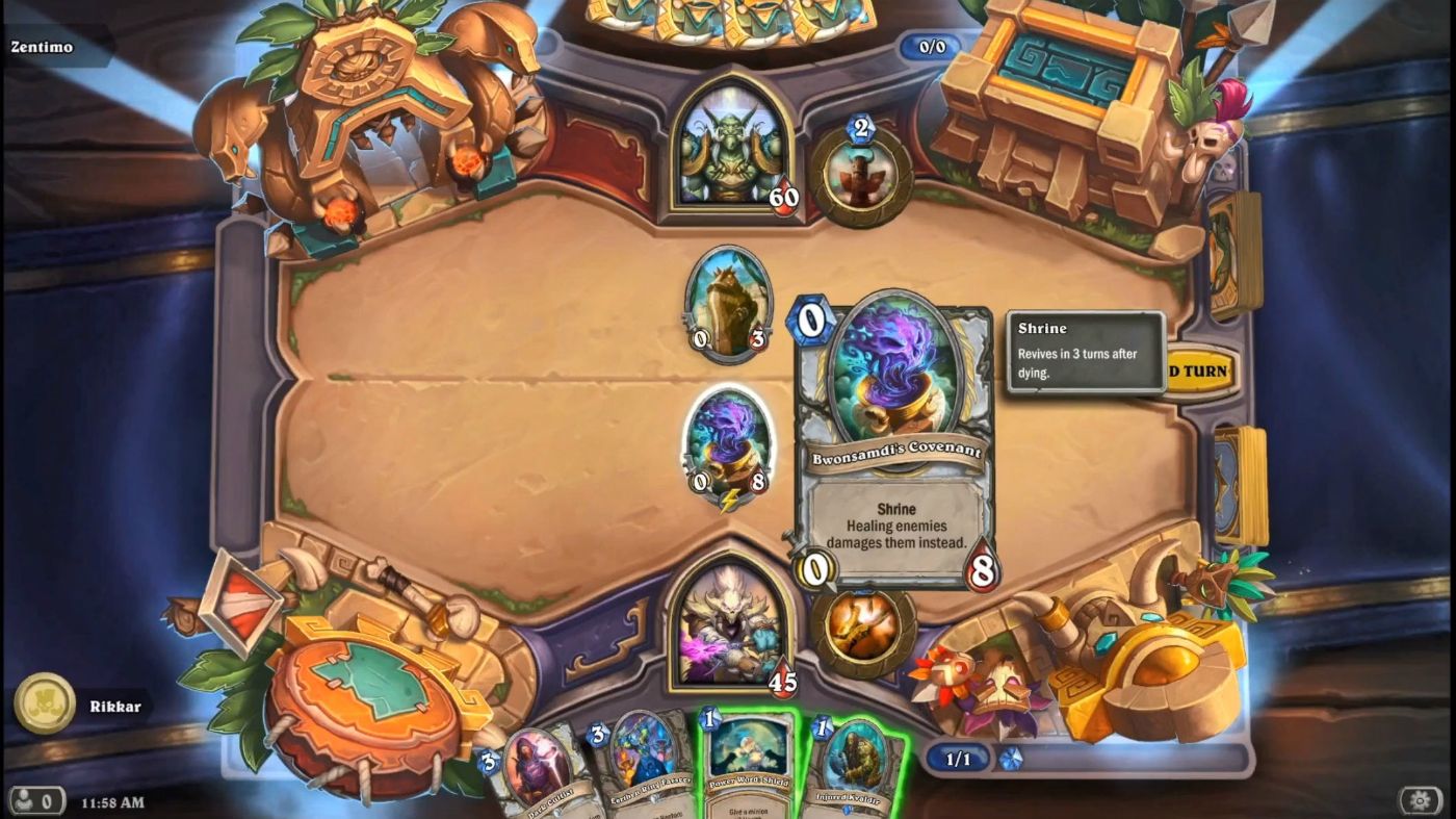 Hearthstone Gets New Rumble Run Single-Player Mode
