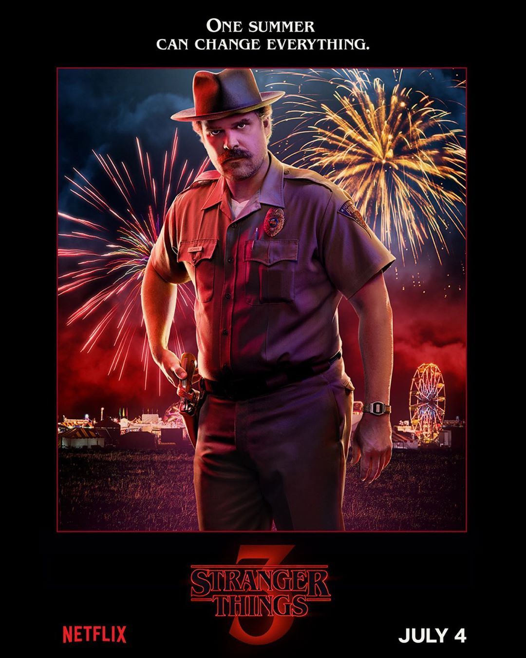 Stranger Things Season 3 Character Posters Bring the Fireworks