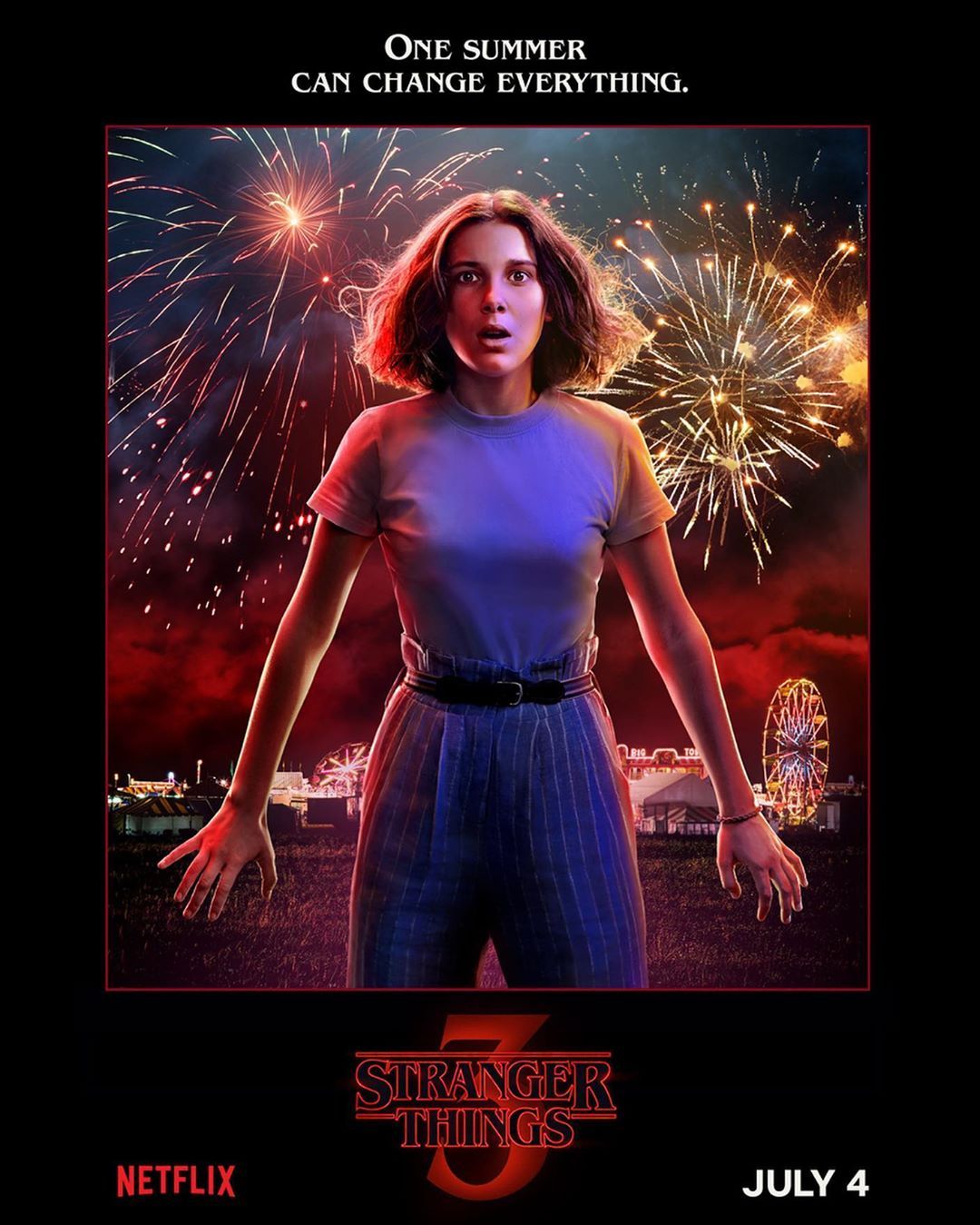 Stranger Things Season 3 Character Posters Bring the Fireworks