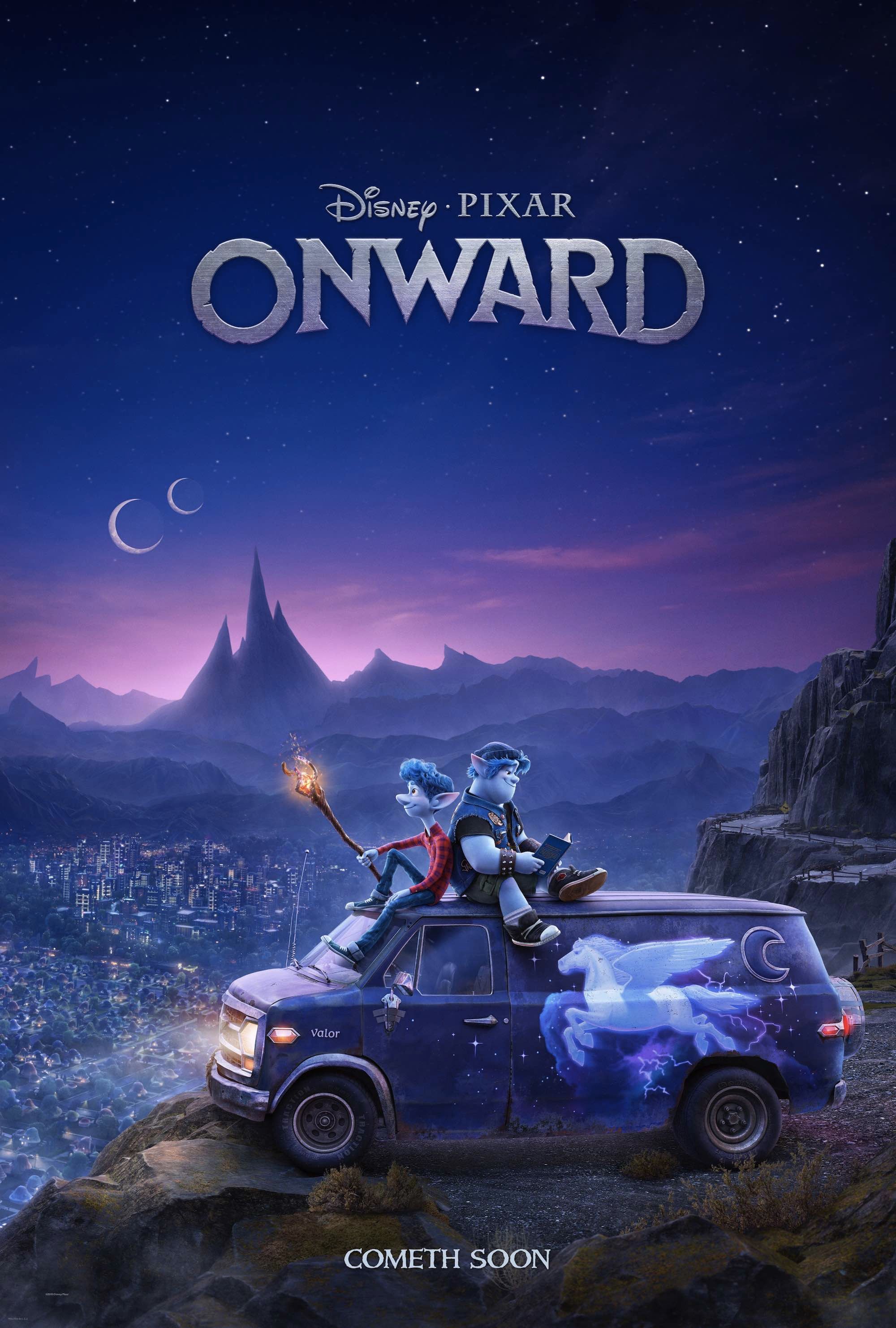Pixar's Onward Poster Revealed Ahead Of Trailer Premiere Tonight Pixar's Onward Poster Revealed Ahead Of Trailer Premiere Tonight