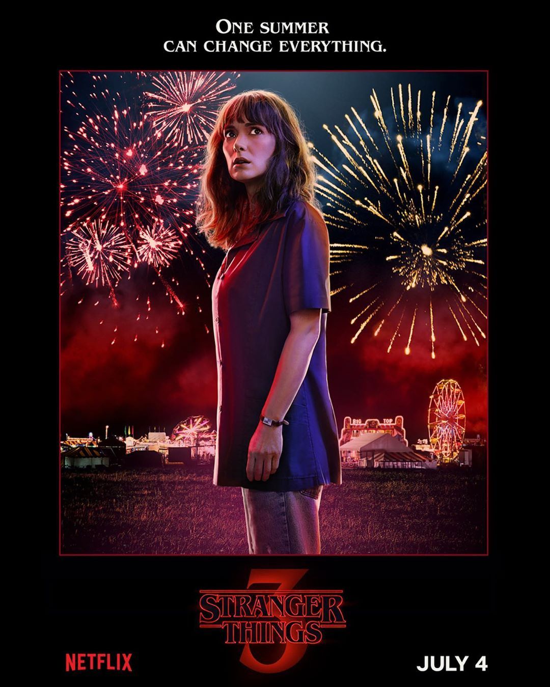 Stranger Things Season 3 Character Posters Bring the Fireworks