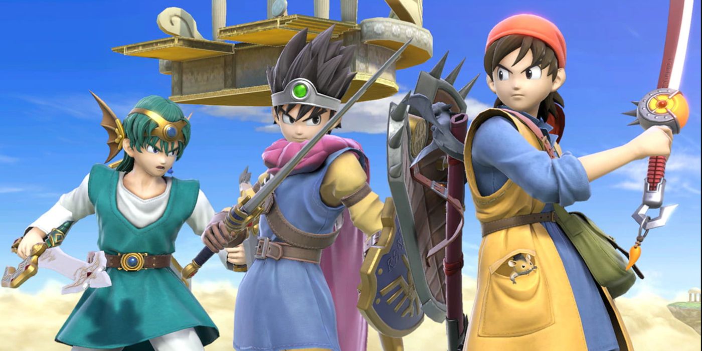 Smash Ultimate Adds Dragon Quest's The Hero Today