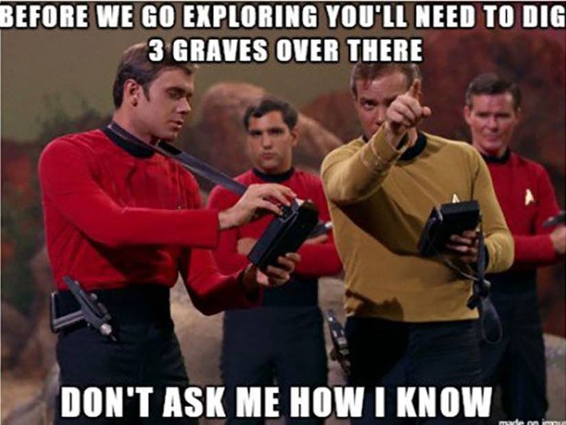 Star Trek: 10 Red Shirt Memes That Are Too Funny