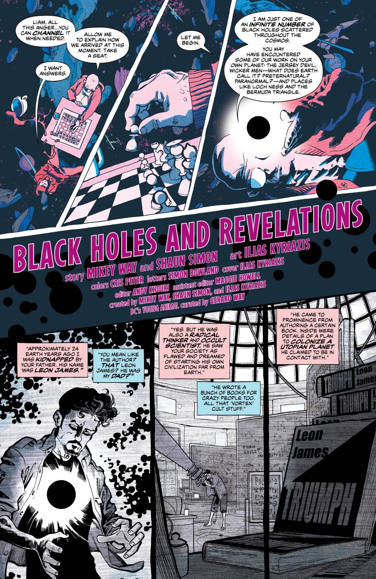 Preview: DC's Collapser Reveals The Truth About Black Holes