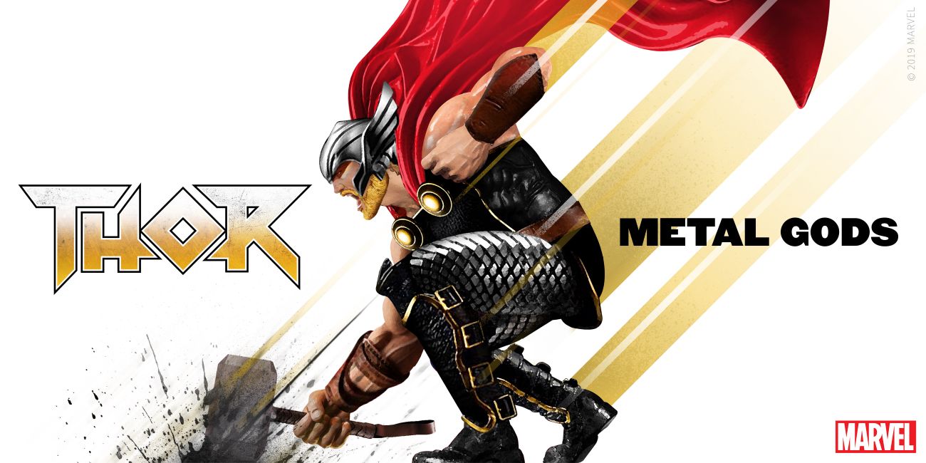 THOR: METAL GODS Brings The Hammer Down in New Artwork