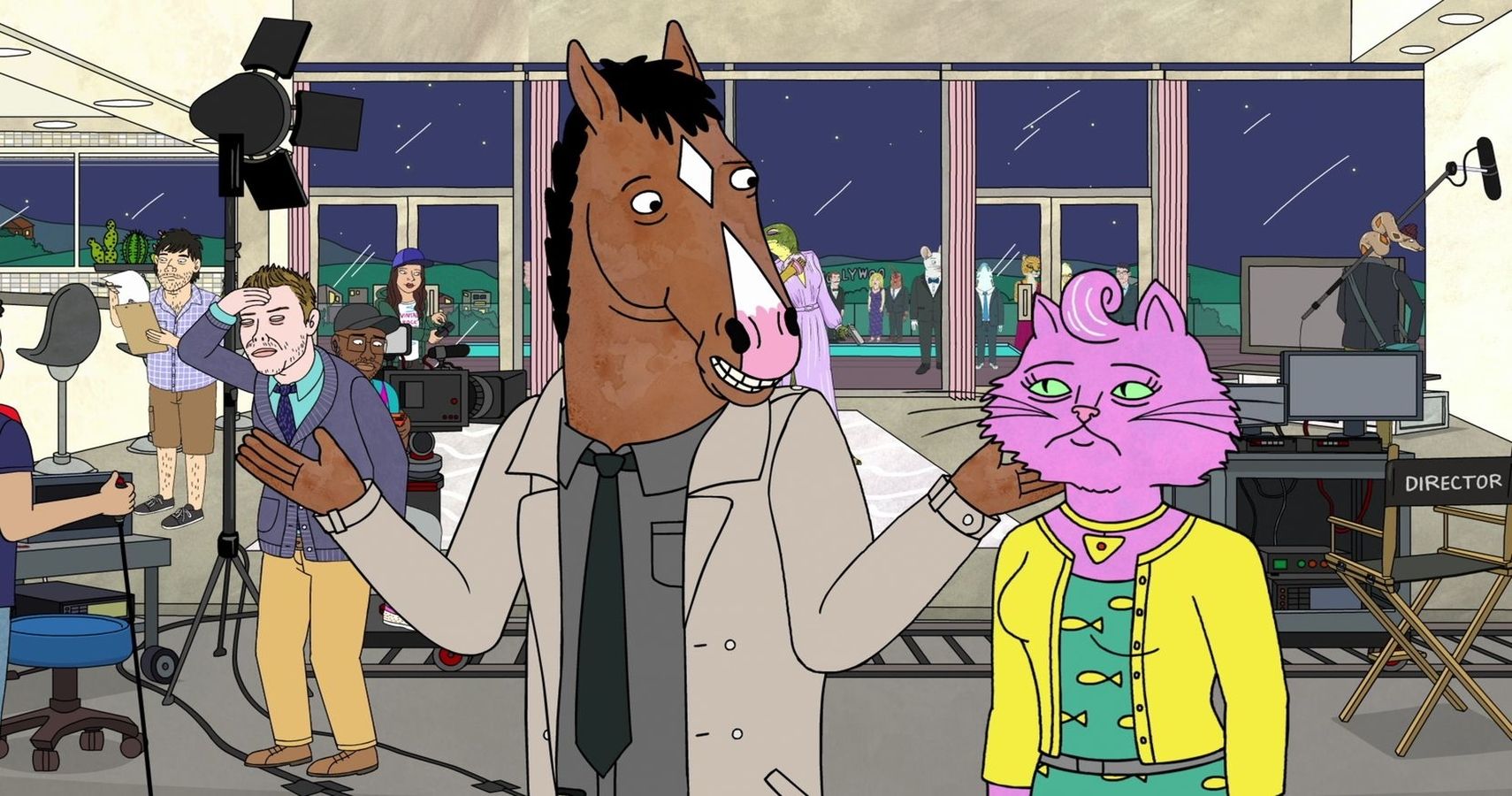 Bojack Horseman Characters Sorted Into Their Hogwarts Houses
