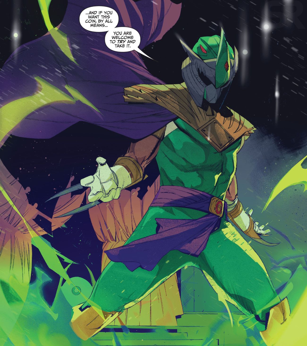Ninja Turtles' SHREDDER is The New Green Power Ranger