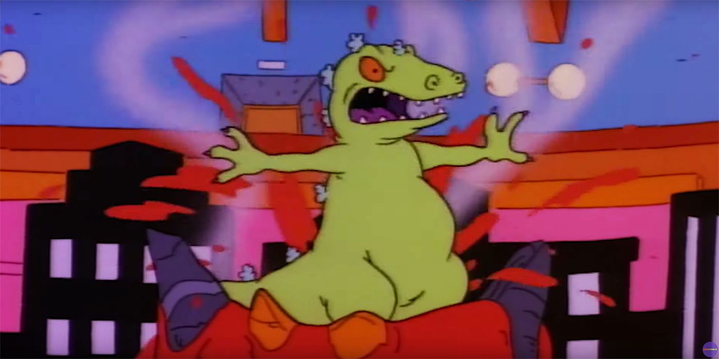 Reptar Vs Godzilla