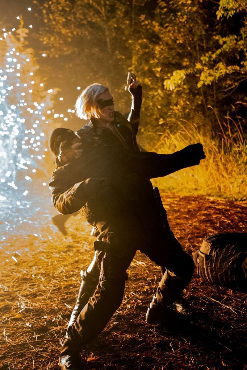 New Arrow Photos Tease Visit to Lian Yu by Entire Team