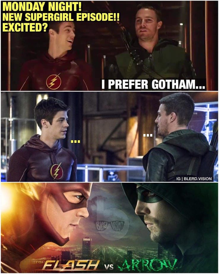 Arrowverse: 10 Most Hilarious Crossover Memes