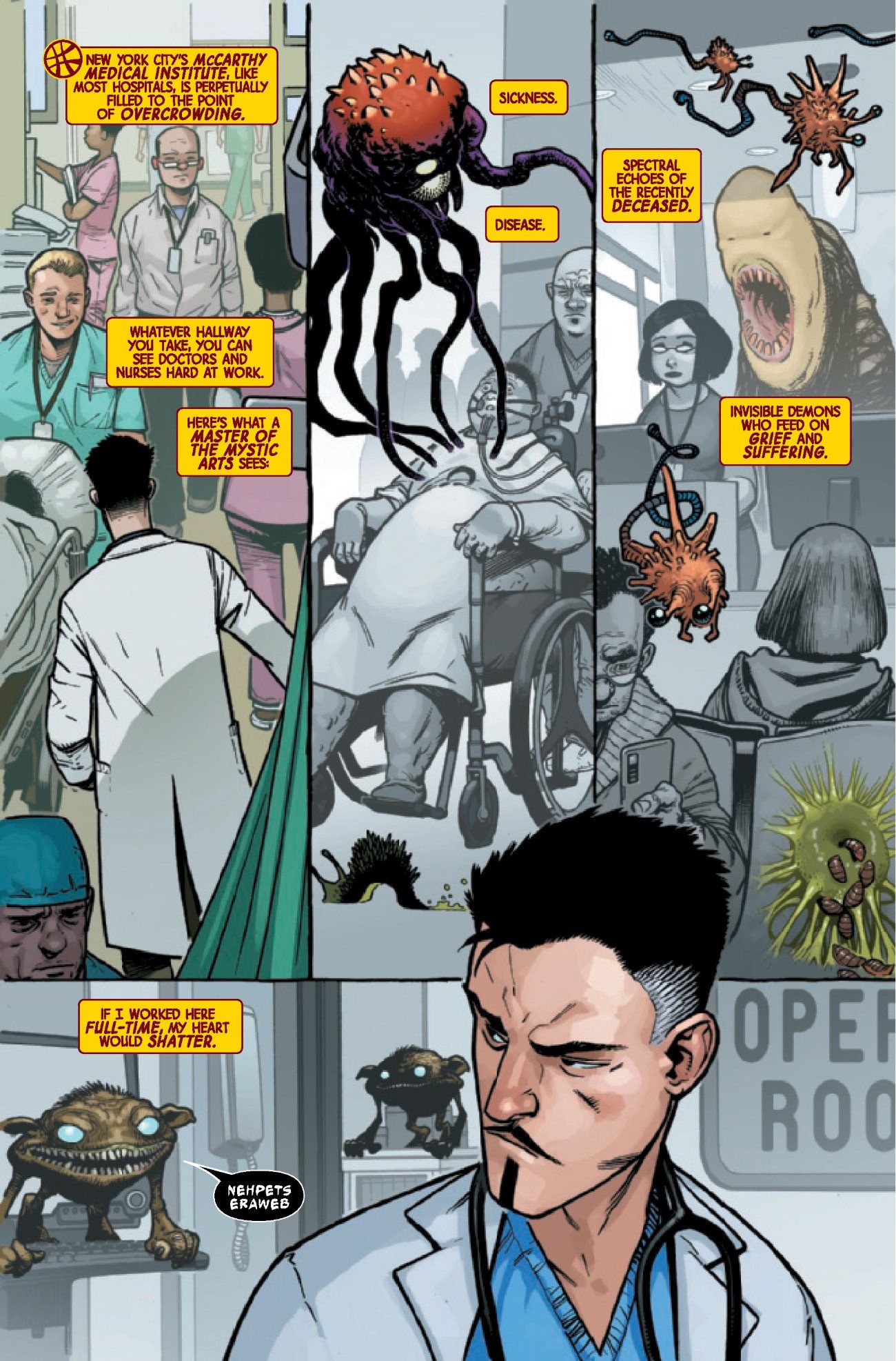 Dr. Strange Becomes Marvel's SURGEON Supreme in New Preview