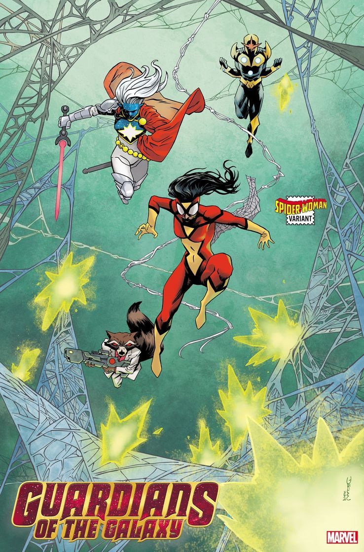 Spider-Woman Teams Up With Marvel's Heroes in New Covers