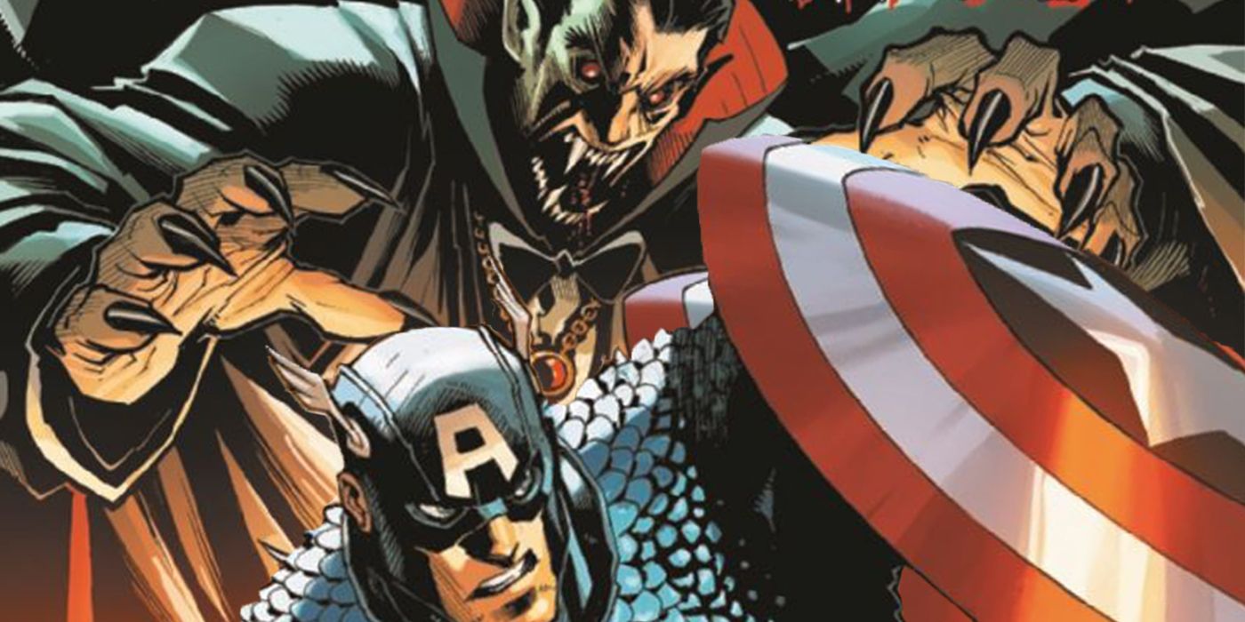 Captain America Vs Vampire Bloody R Rated Marvel Event Introduces The