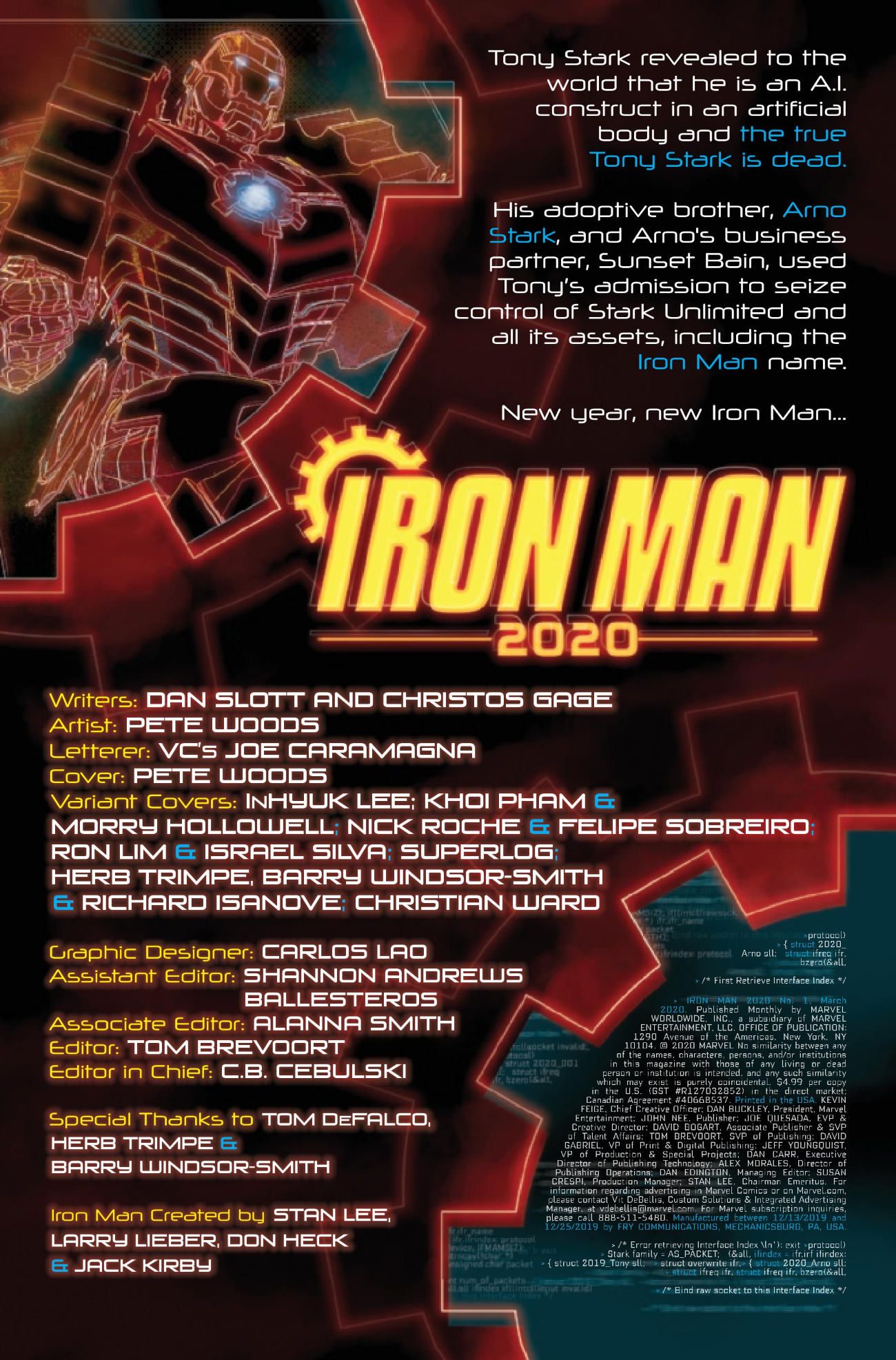 Marvel's New IRON MAN 2020 Arno Stark Finally Arrives