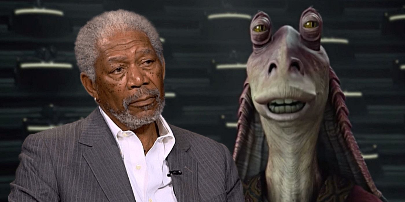 Star Wars: Here's What Morgan Freeman As Jar Jar Binks Would Sound Like
