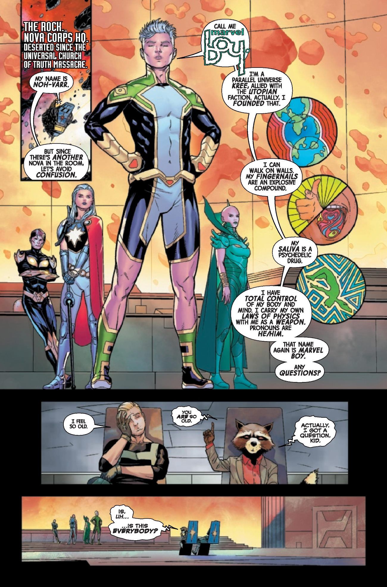 The NEW Guardians of the Galaxy Unite in Comic Preview