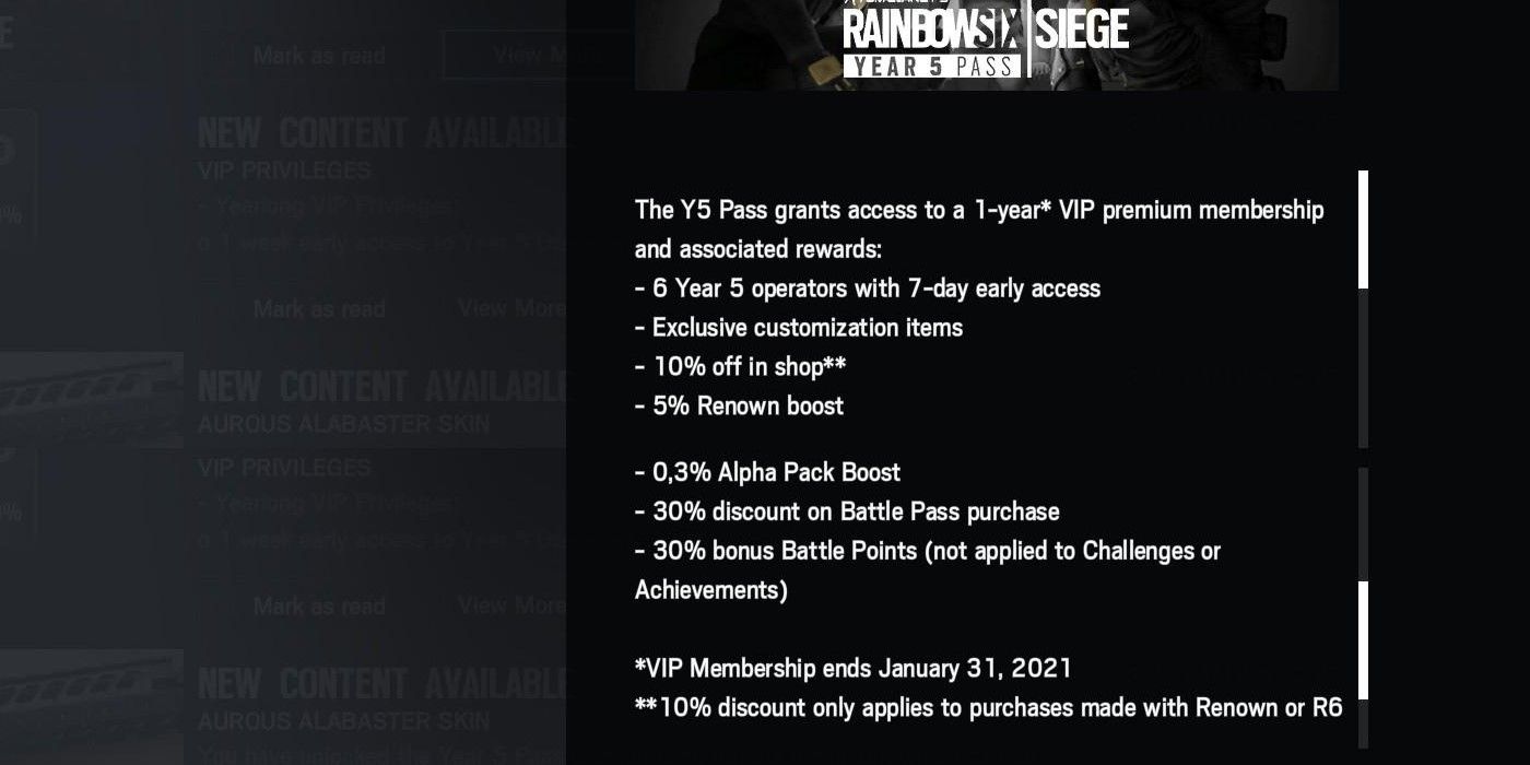 Rainbow Six Siege Only Getting 6 Operators in Year 5