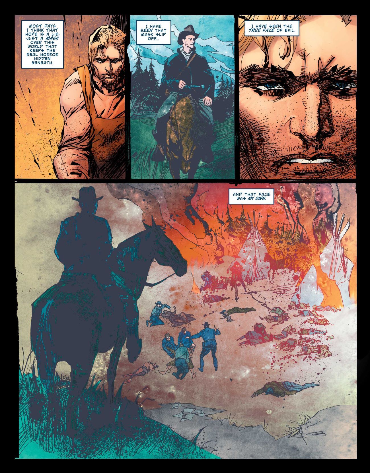 Exclusive: The Question Travels Back in Time in 'Deaths of Vic Sage' #2