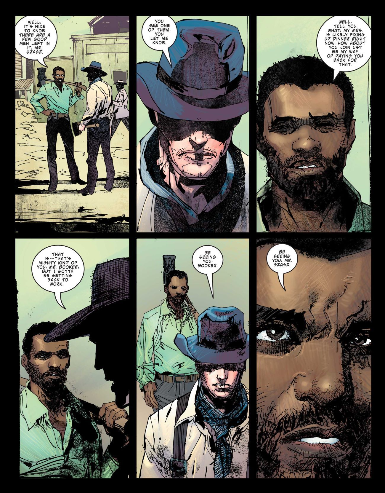 Exclusive: The Question Travels Back in Time in 'Deaths of Vic Sage' #2