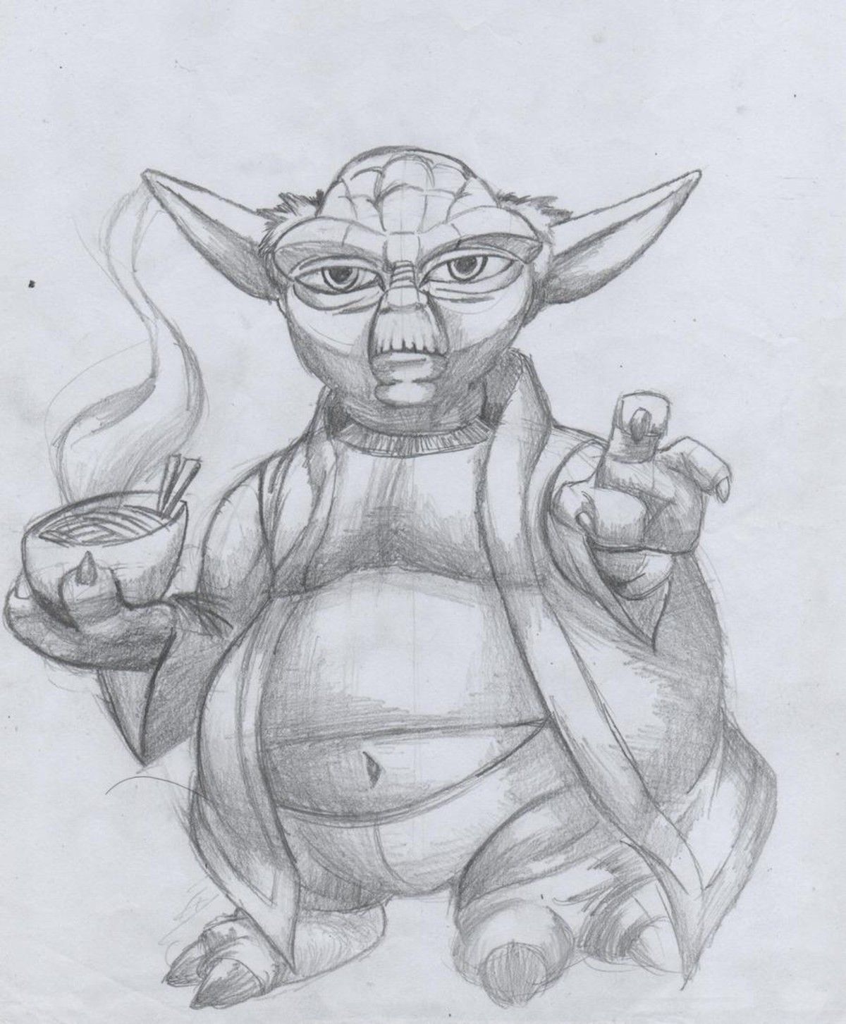 10 Fan Versions Of Chonky Star Wars Characters That Are Too Adorable