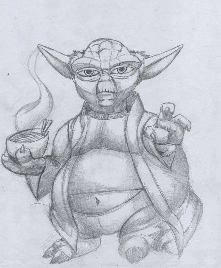 10 Fan Versions Of Chonky Star Wars Characters That Are Too Adorable