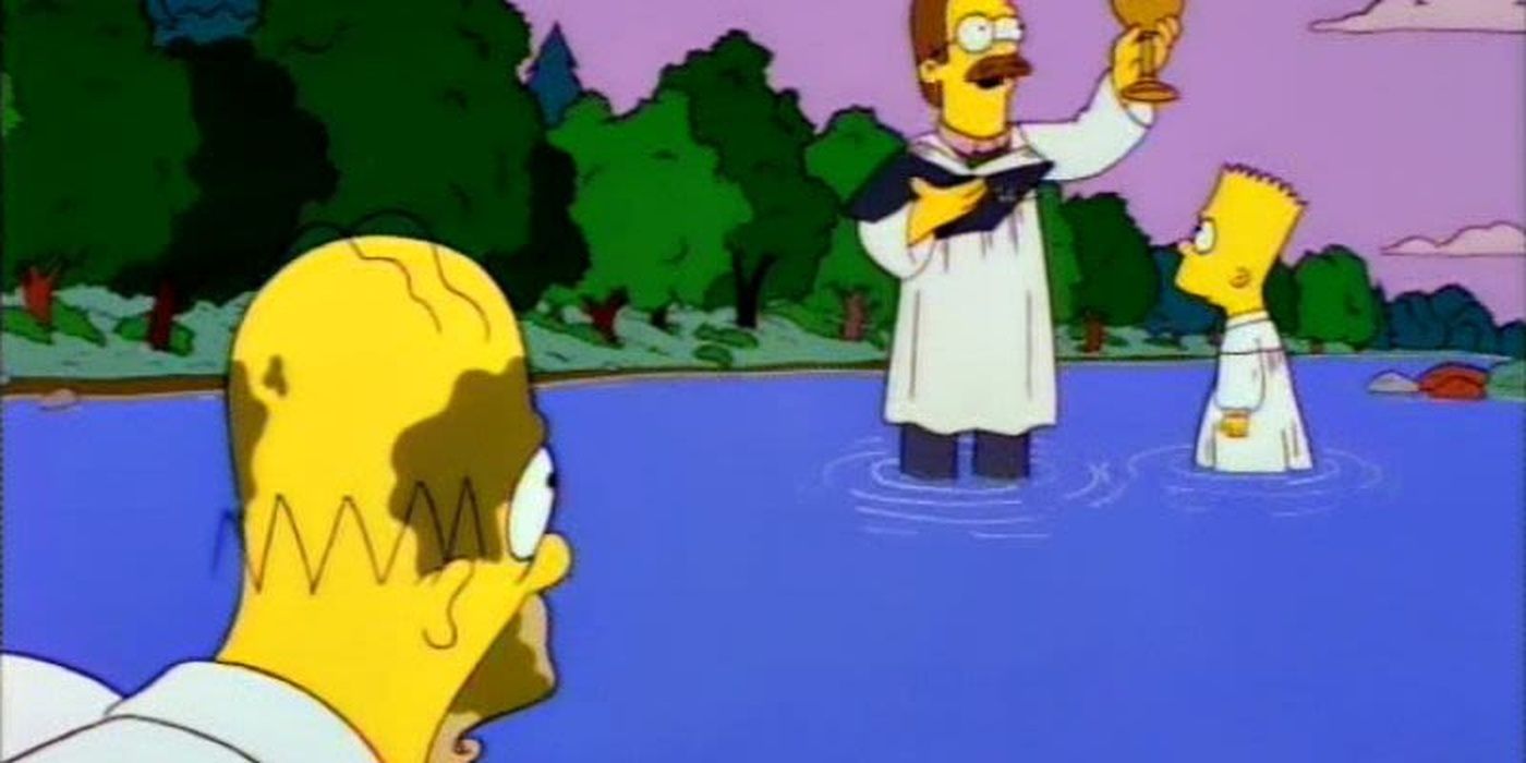 The Simpsons: 5 Times Ned Flanders Was The Best Neighbor (& 5 He Was ...